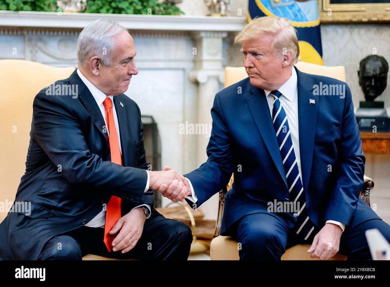 Washington D.C., USA - January 27 2020: US President Donald Trump ...