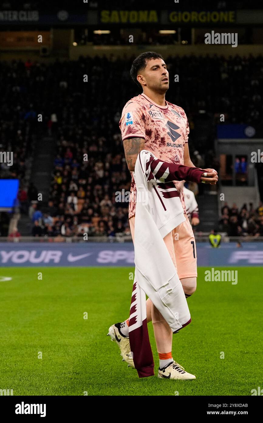 Torino’s Guillermo Maripan before the Serie A soccer match between ...