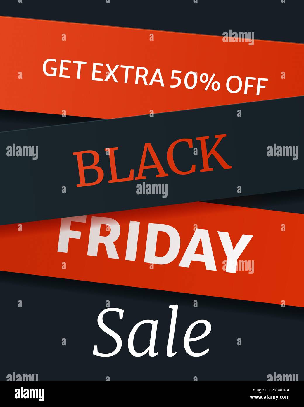 Cyber monday vertical banner Stock Vector Images - Alamy