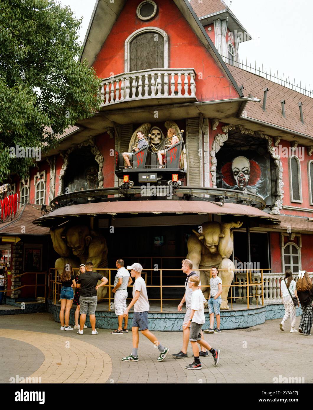 Haunted House Geisterschloss, Prater amusement park, Leopoldstadt ...