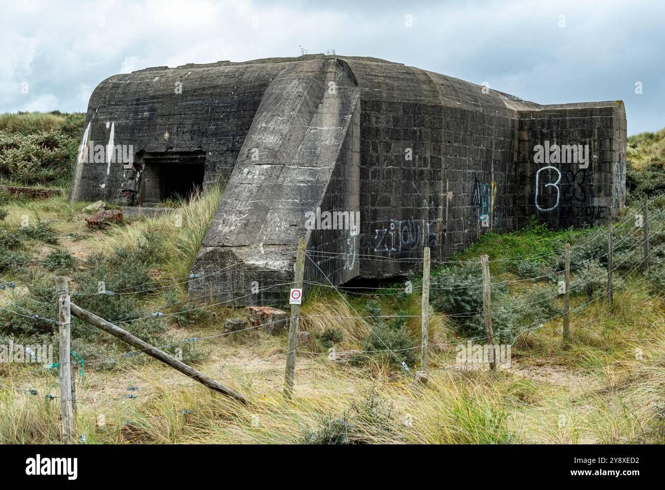 Atlantikwall & German Coastal Bunker, build during World War Two ...