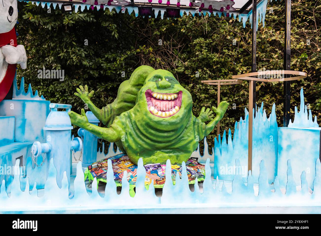 Budleigh Autumn Carnival. Ready for the start Stock Photo - Alamy
