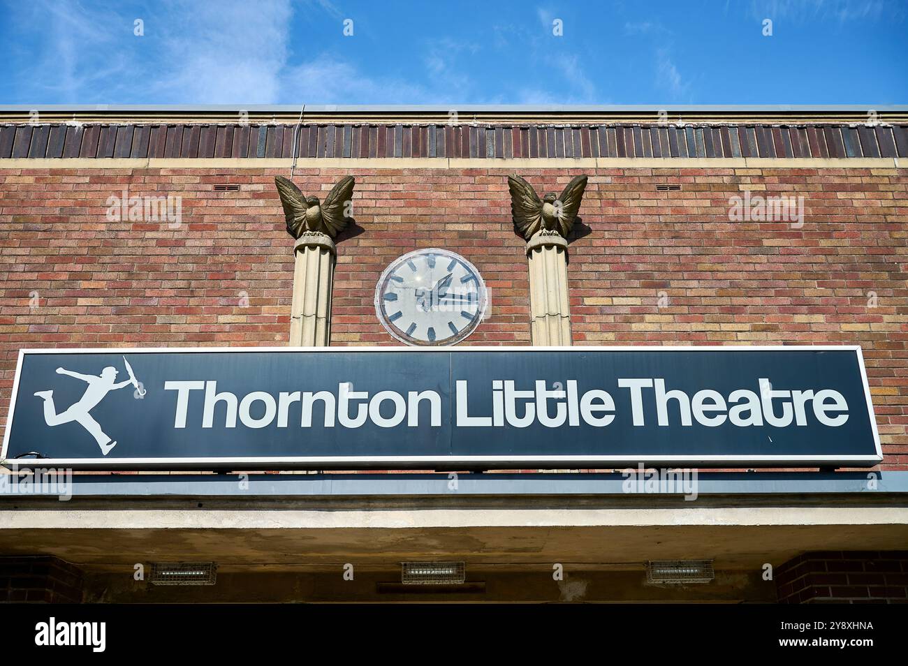 Exterior of Thornton Little Theatre in Thornton Cleveleys,UK Stock ...