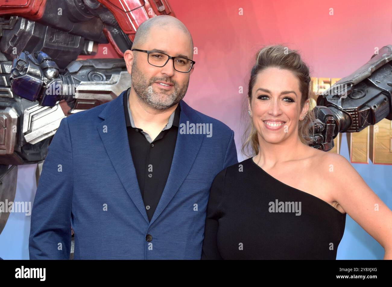 19 Sept 2024 London UK. Josh Cooley & Erin Cooley at Transformers One ...