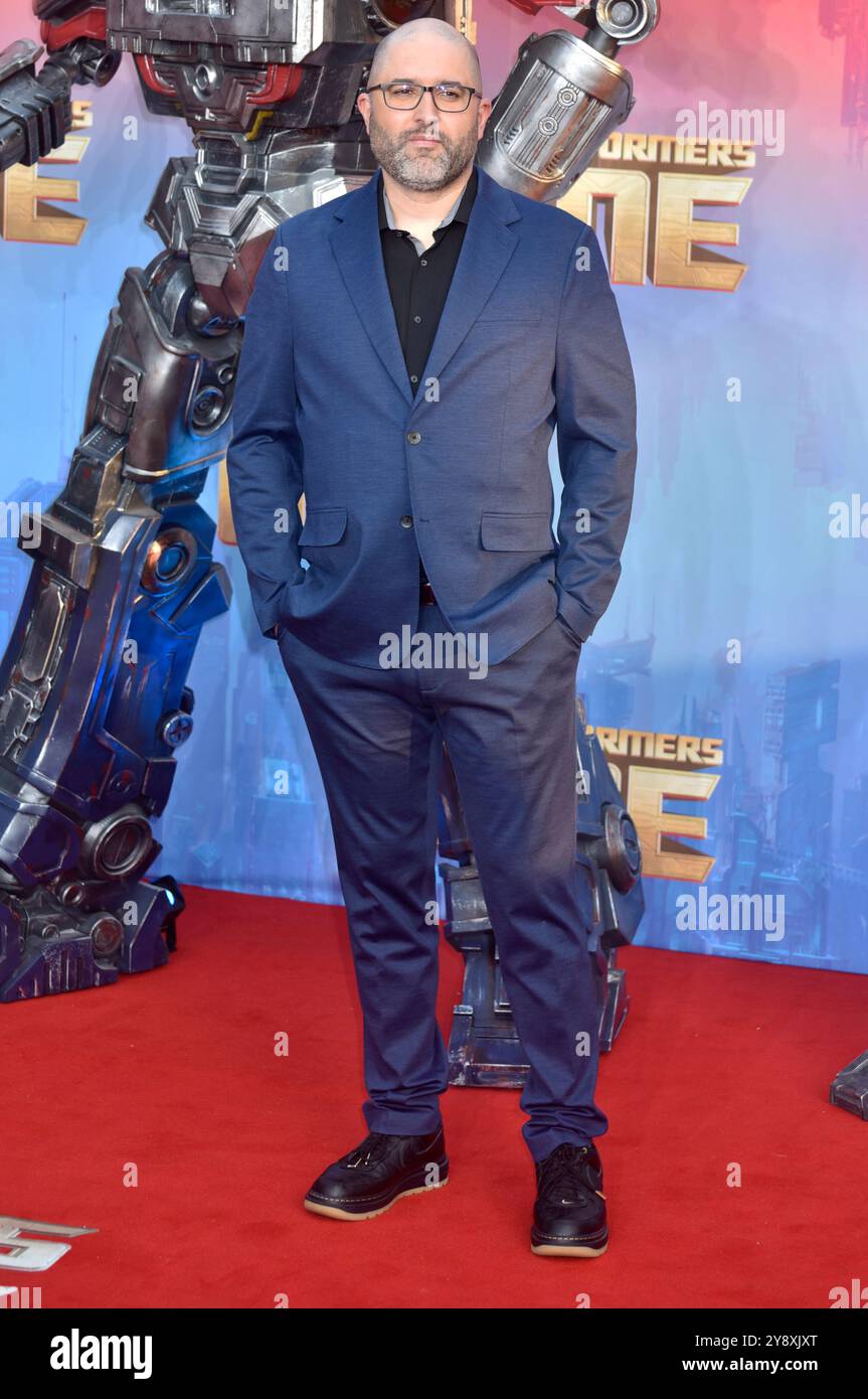 19 Sept 2024 London UK. Josh Cooley at Transformers One UK Premiere ...