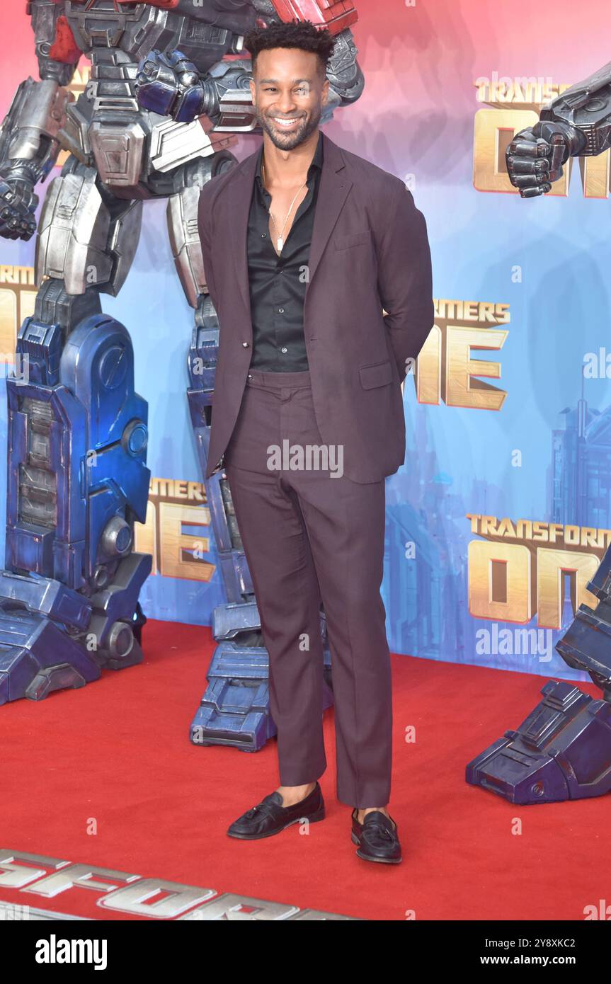 19 Sept 2024 London UK. Teddy Soares at Transformers One UK Premiere ...