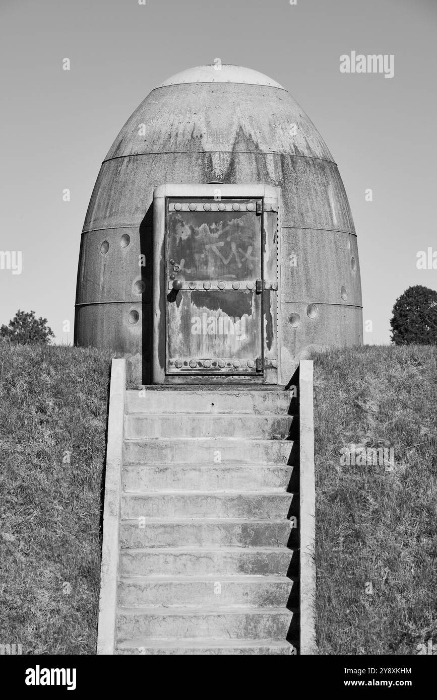 Tinghøj Vandreservoir (Tinghøj Reservoir), one of twenty entrances made ...