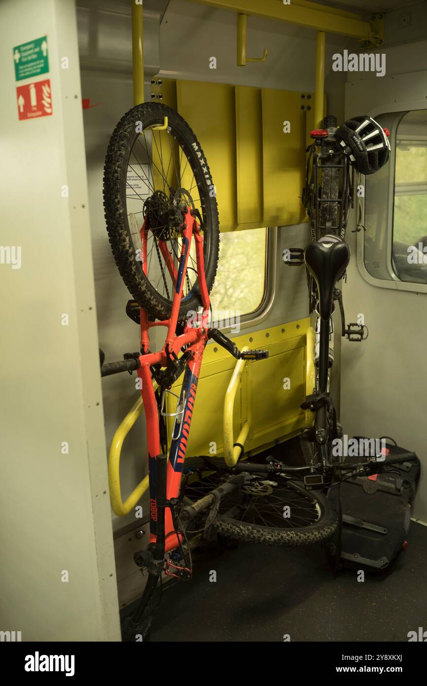 Hanging bikes rack hi-res stock photography and images - Alamy