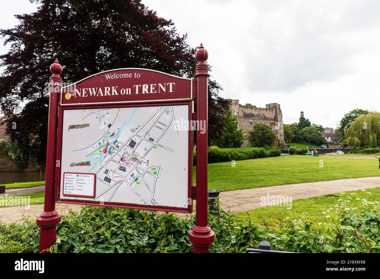 Newark castle, Newark, Newark On Trent, Nottinghamshire,UK, England ...