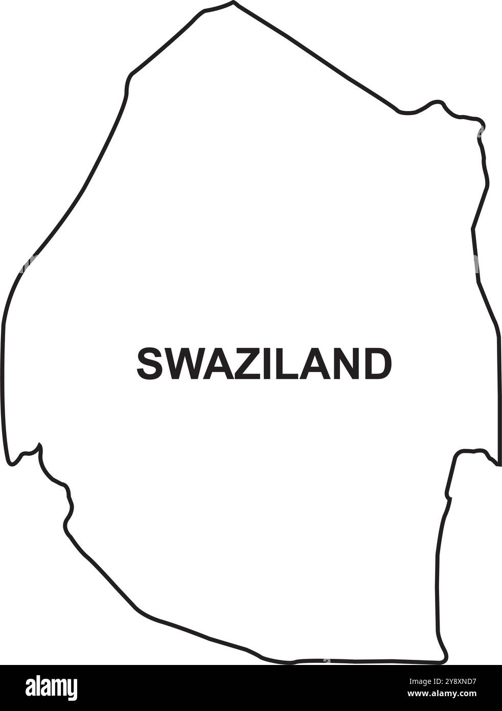 map of swaziland region vector illustration symbol design Stock Vector ...