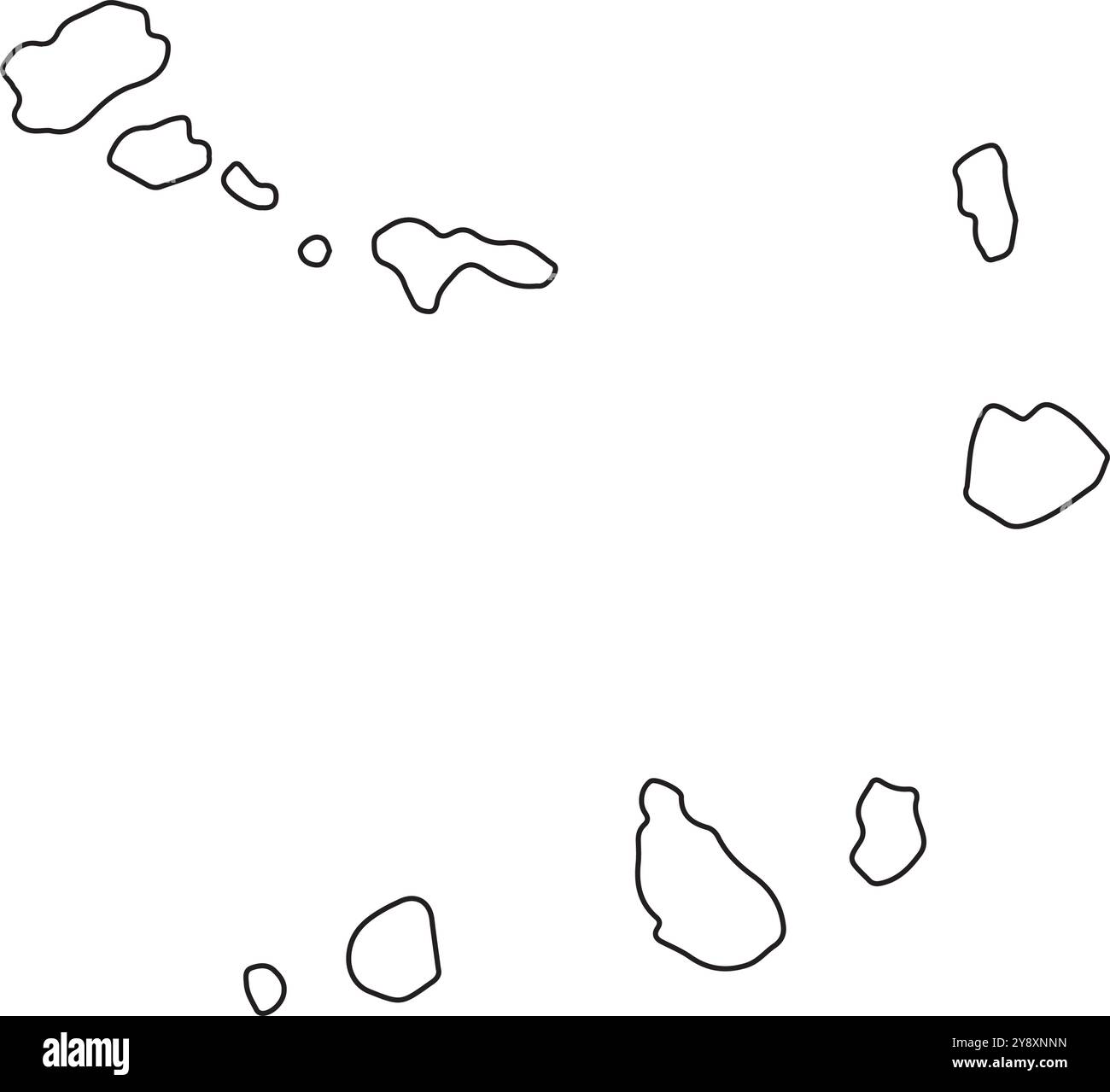 Cape Verde region map icon vector illustration design Stock Vector ...