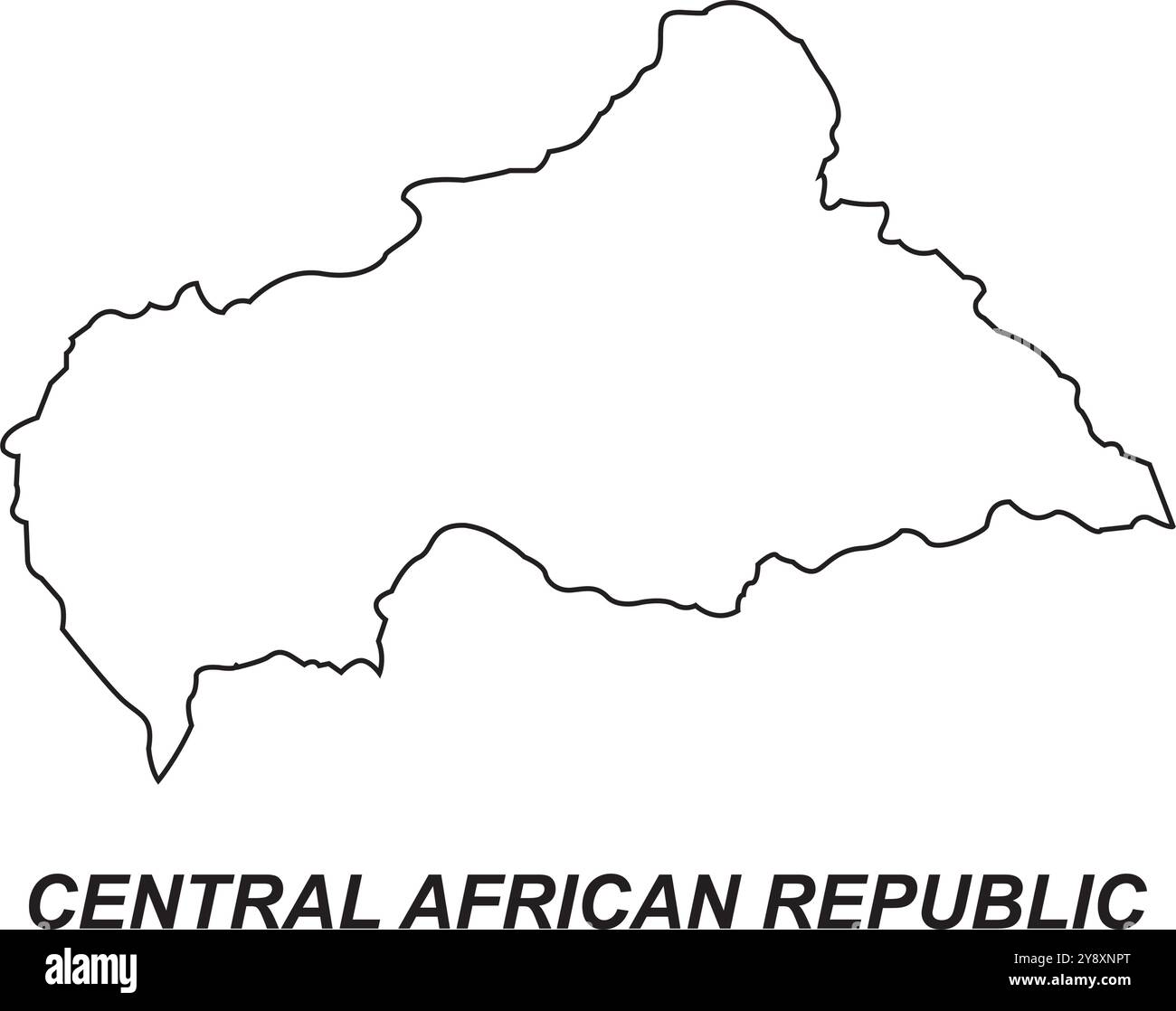 African countries outline hi-res stock photography and images - Alamy