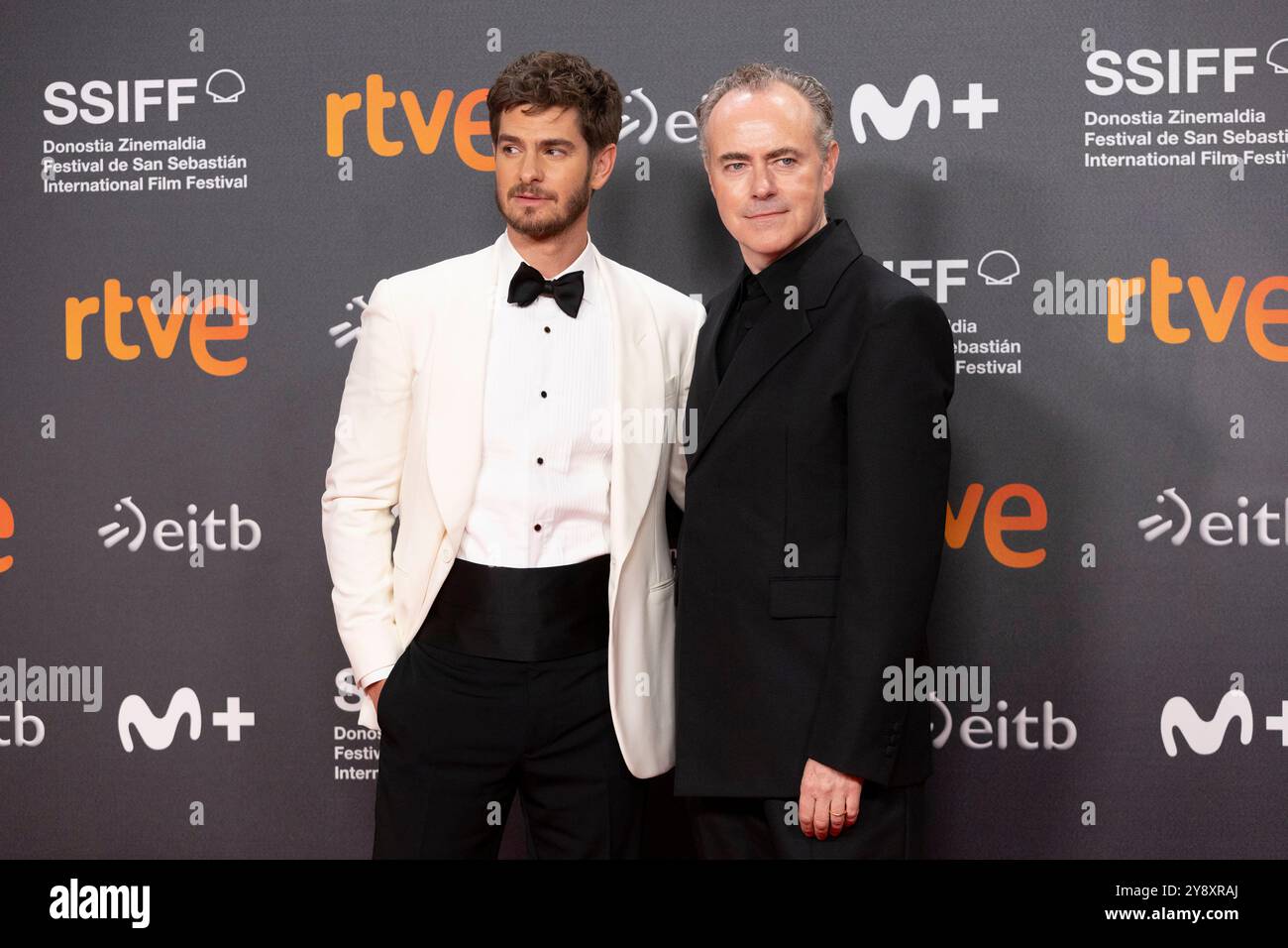 Andrew Garfield and John Crowley attend the closing ceremony during the ...