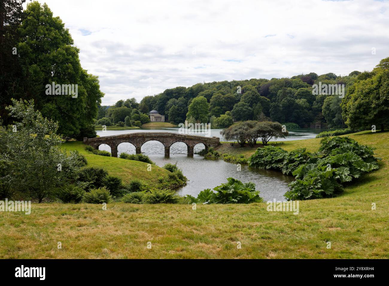 Stourhead Park in Warminster Wiltshire England UK Stock Photo - Alamy