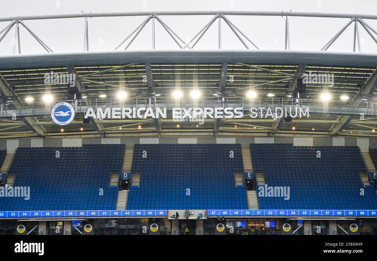 Brighton amex stadium east stand hi-res stock photography and images ...