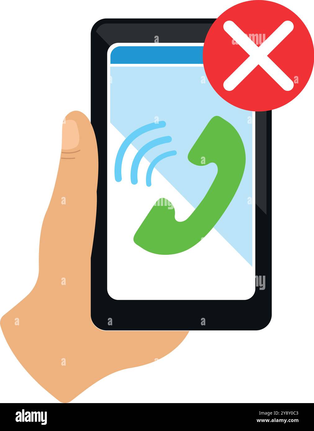 forbidden use smartphone symbol Stock Vector Image & Art - Alamy