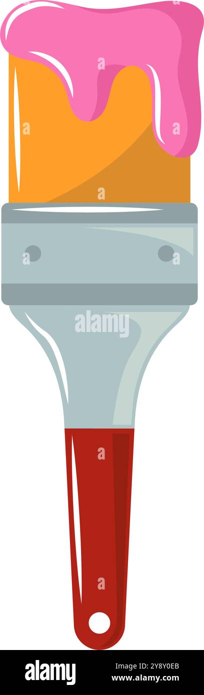 color paintbrush painter tool Stock Vector Image & Art - Alamy