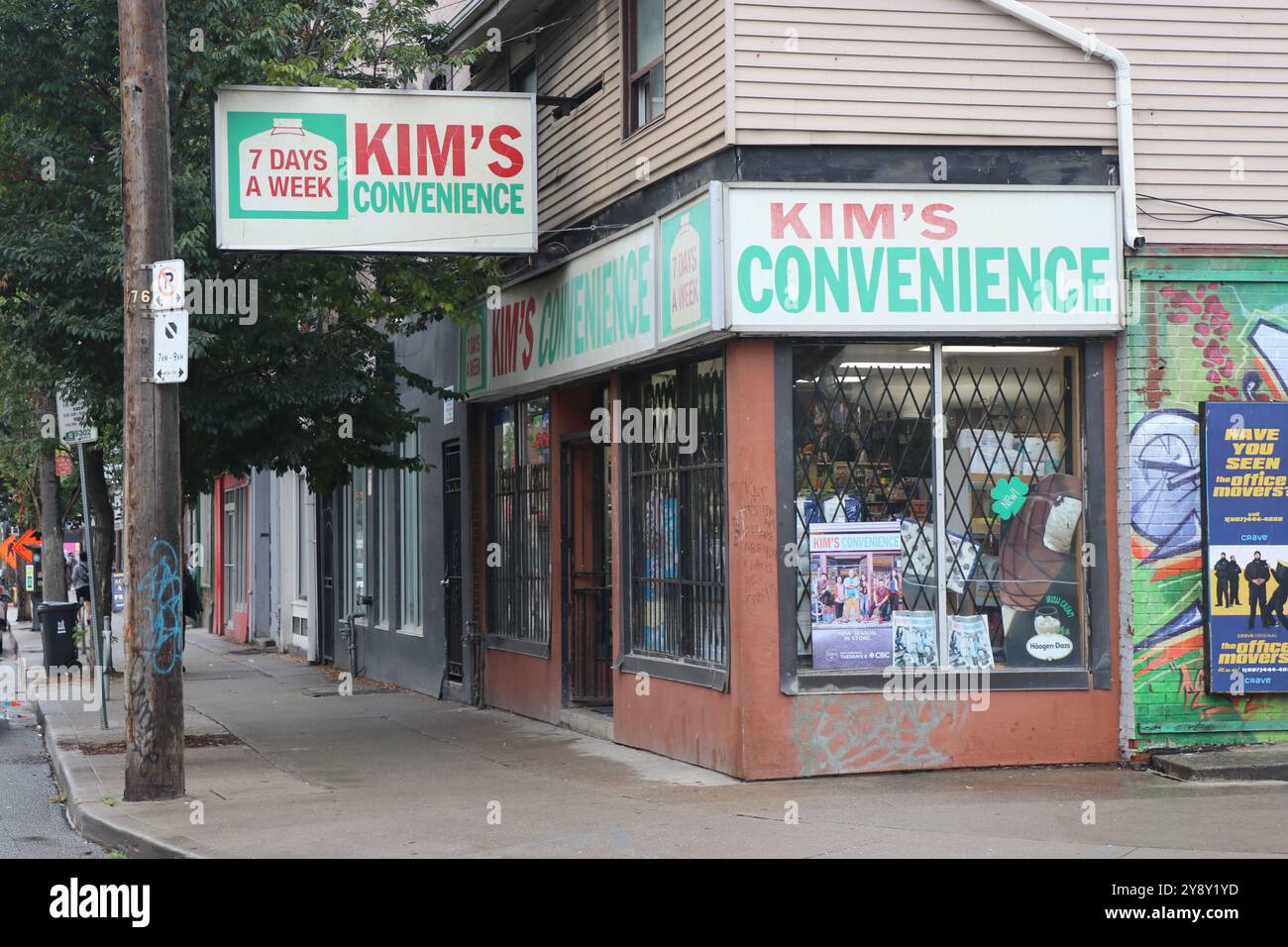 Kim's Convenience store in downtown Toronto Stock Photo - Alamy