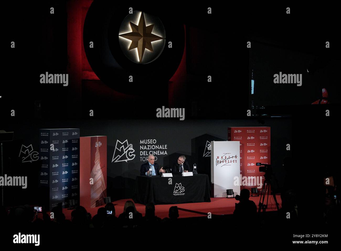 Torino, Italia. 07th Oct, 2024. American director Martin Scorseseand ...