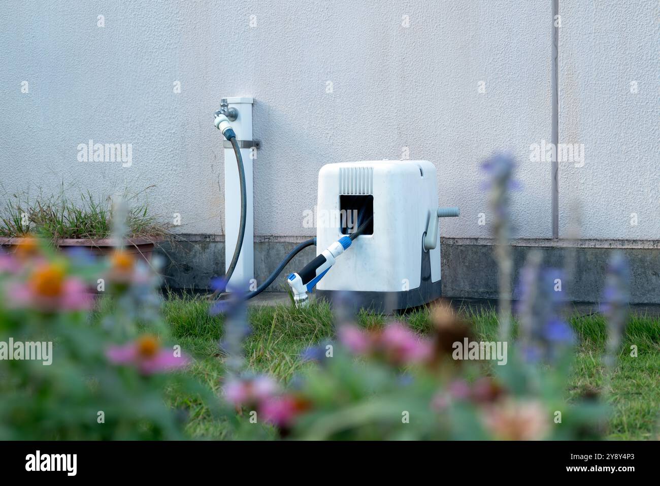 Retractable sprinkler hi-res stock photography and images - Alamy