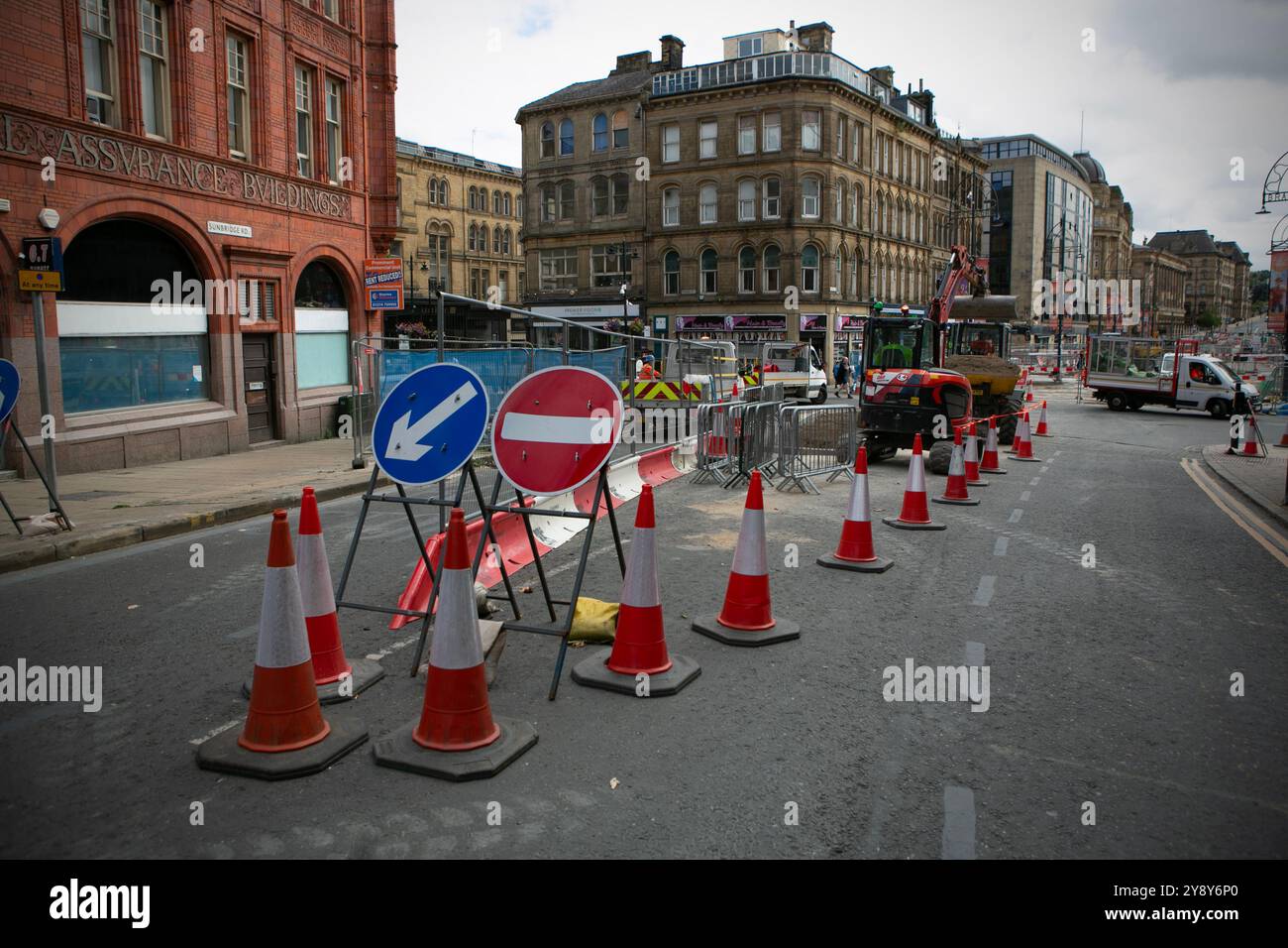The city of Bradford in West Yorkshire which is preparing to become the ...