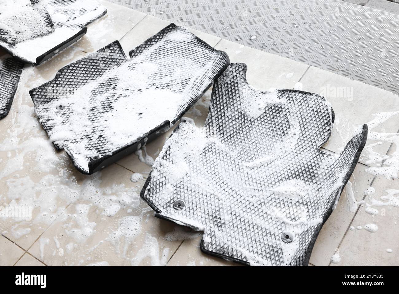 Dirty car floor mats hi-res stock photography and images - Alamy