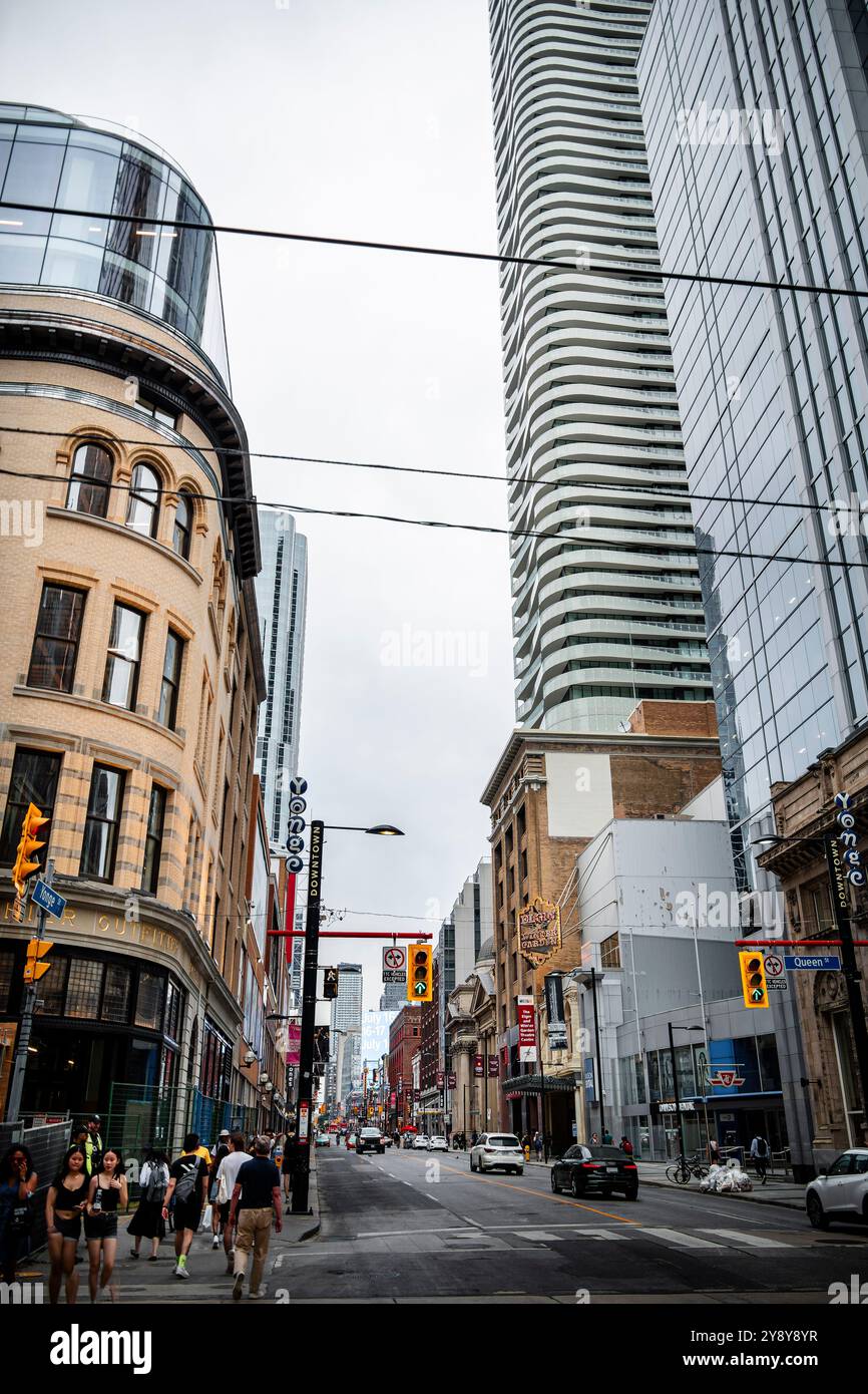 Downtown Toronto, Canada Stock Photo - Alamy