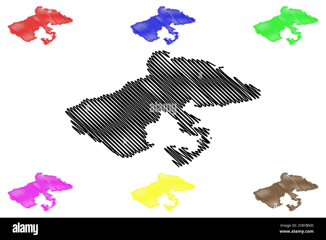 Vorderland vector vectors hi-res stock photography and images - Alamy