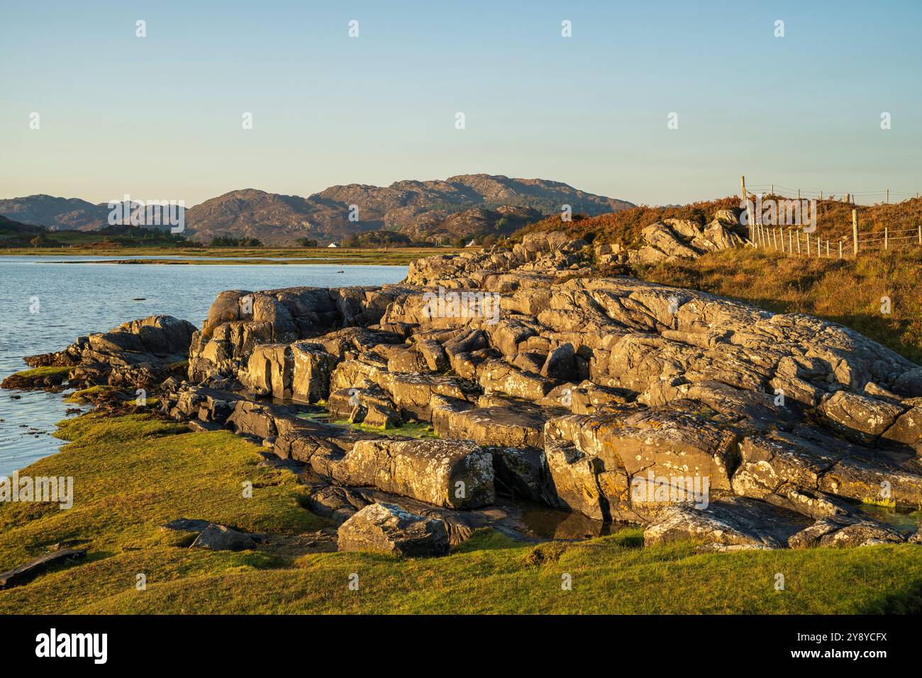 Kentra Bay, Ardnamurchan peninsula, Lochaber, Scotland, UK Stock Photo ...