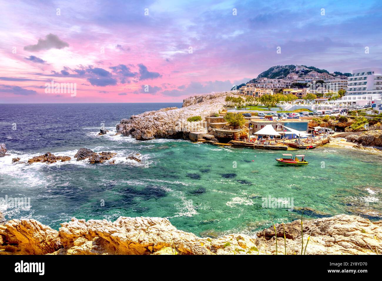 Beach Calla Agulla Cala Ratjada, Mallorca, Spain Stock Photo - Alamy