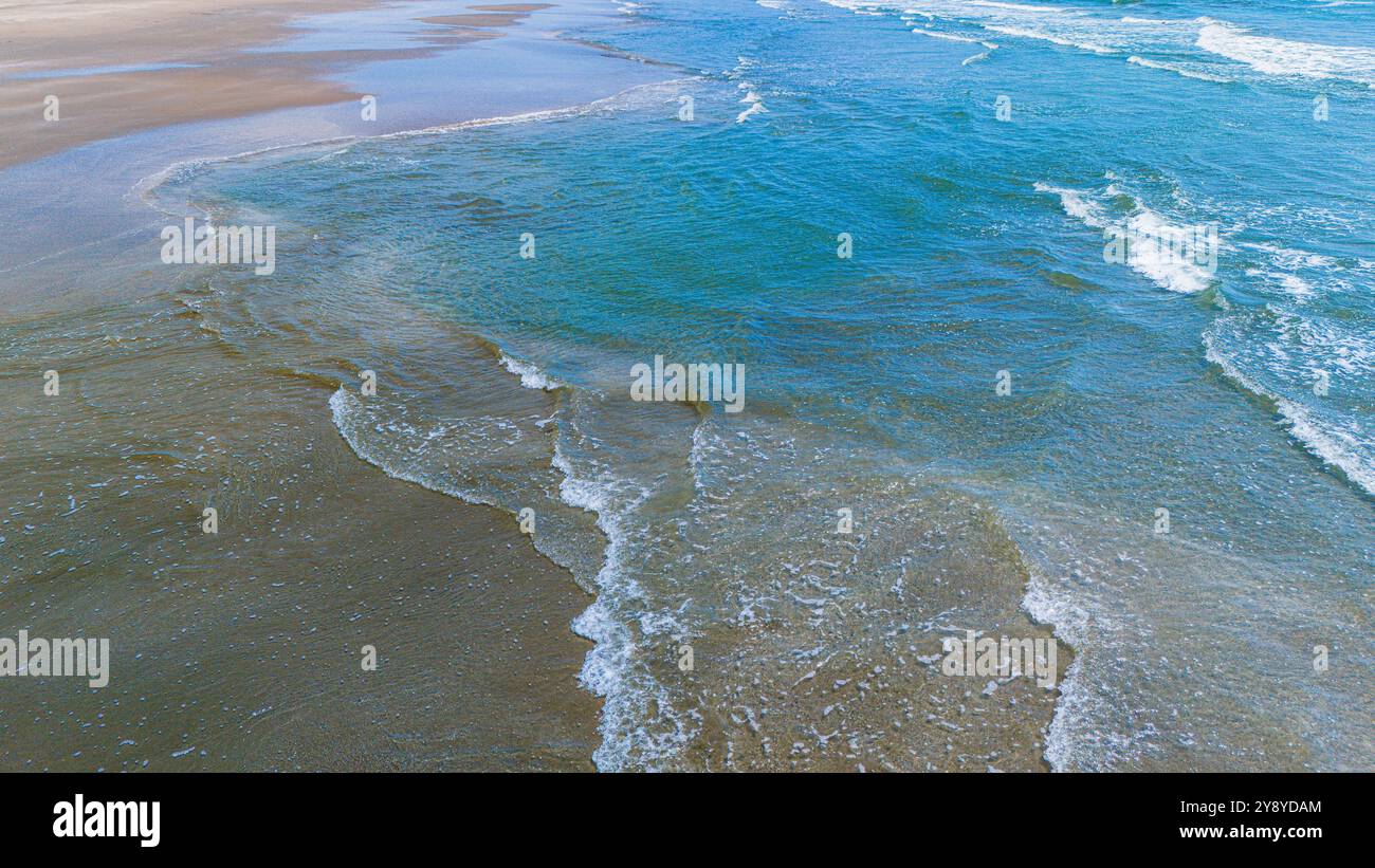 Amazing aerial sandy beach waves hi-res stock photography and images ...