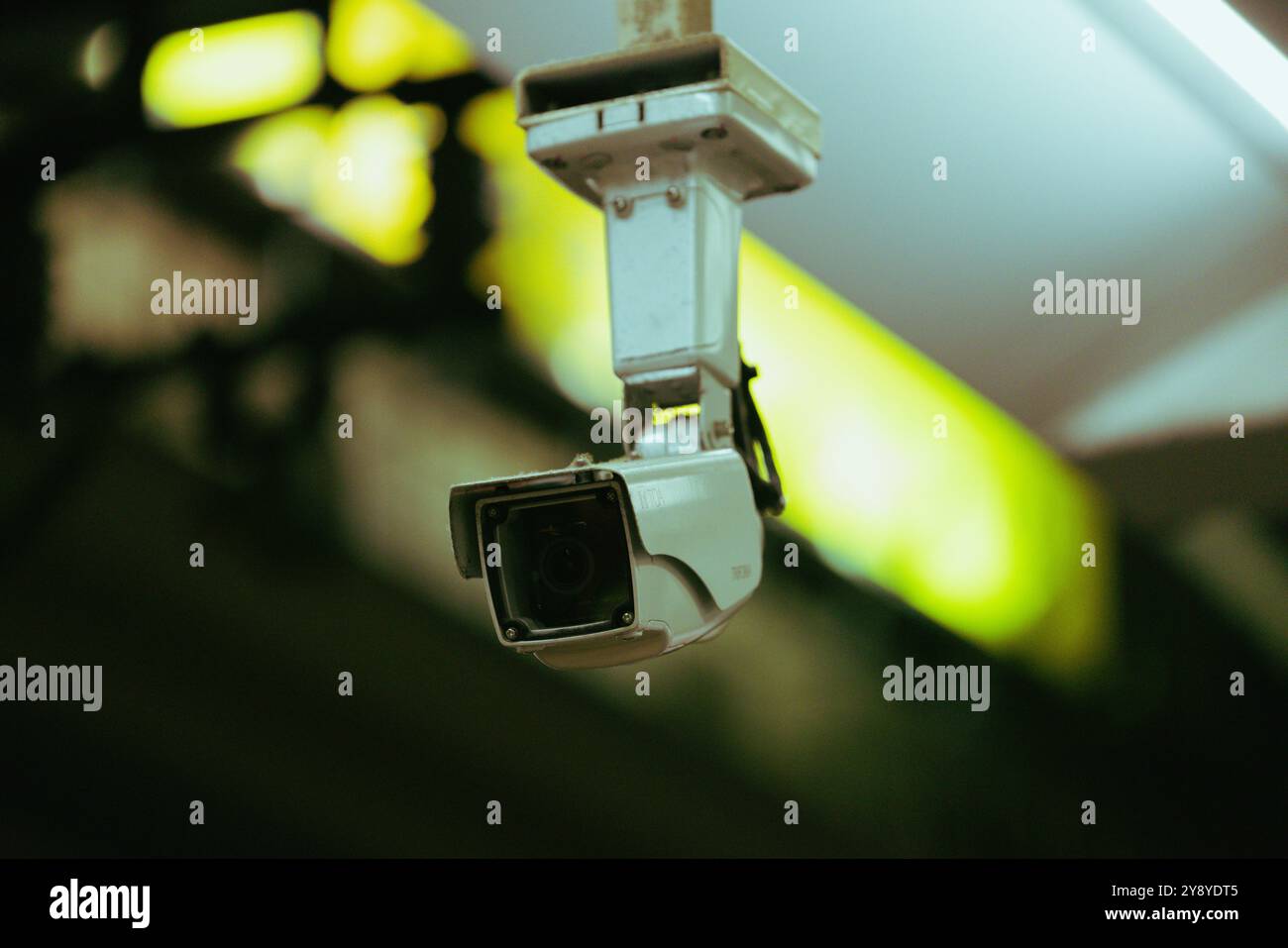 Surveillance camera on a train station. Shot in japan Stock Photo - Alamy