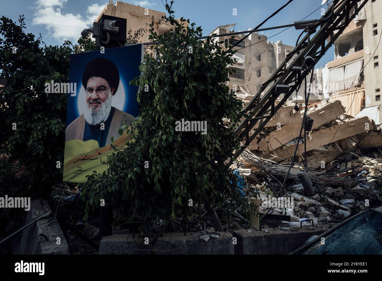 Beirut, Lebanon. 02nd Oct, 2024. Adrien Vautier/Le Pictorium - Lebanon ...