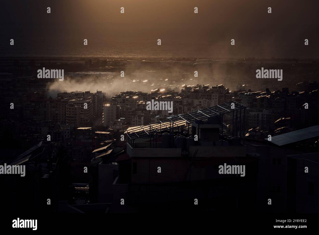 Beirut, Lebanon. 01st Oct, 2024. Adrien Vautier/Le Pictorium - Lebanon ...