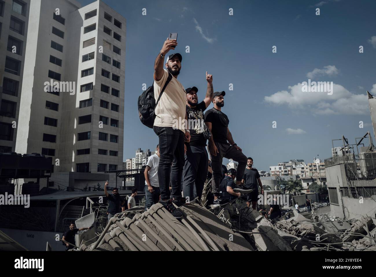 Beirut, Lebanon. 02nd Oct, 2024. Adrien Vautier/Le Pictorium - Lebanon ...