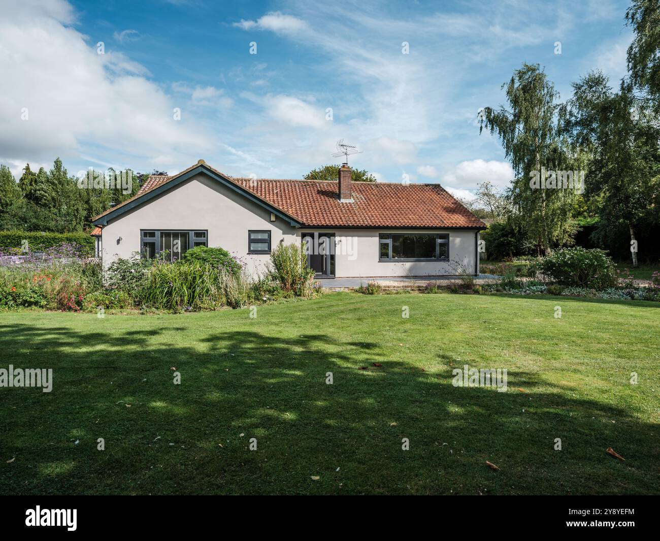 Luxury modern detached bungalow style home bathed in sunshine with ...