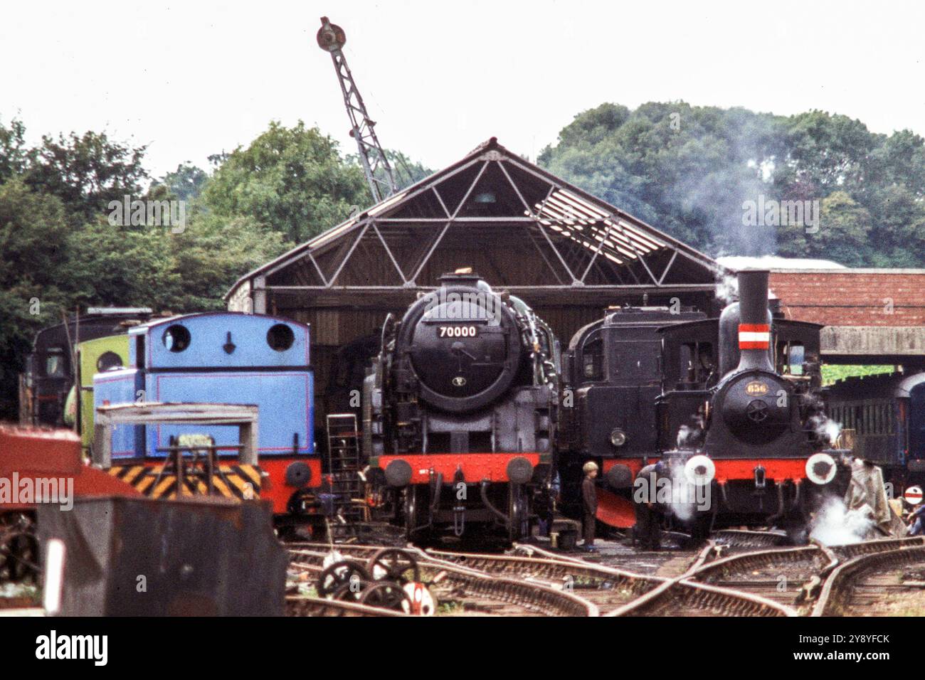 Britannia class locomotive hi-res stock photography and images - Alamy