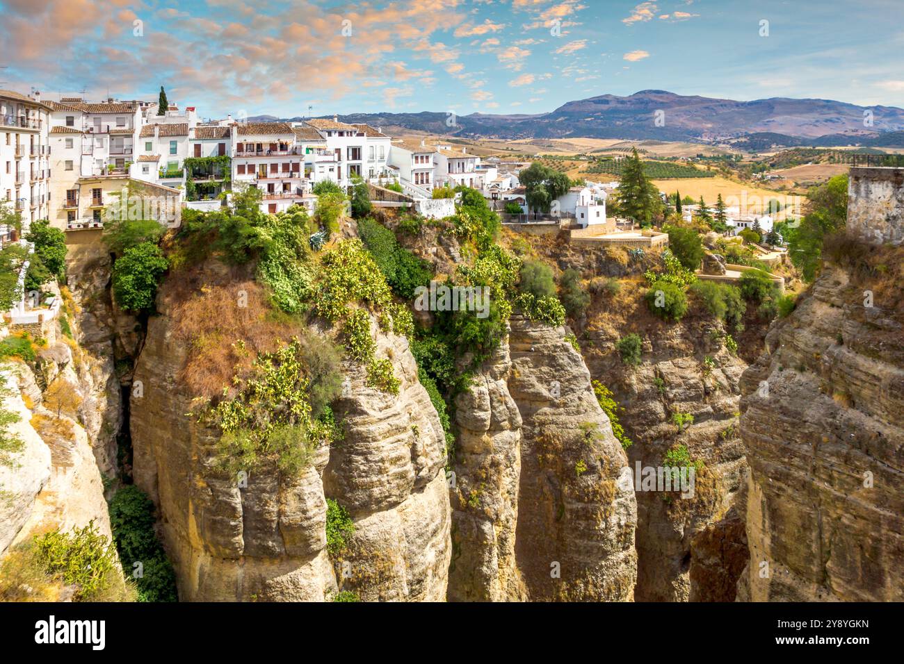 Old city of Ronda, Spain Stock Photo - Alamy