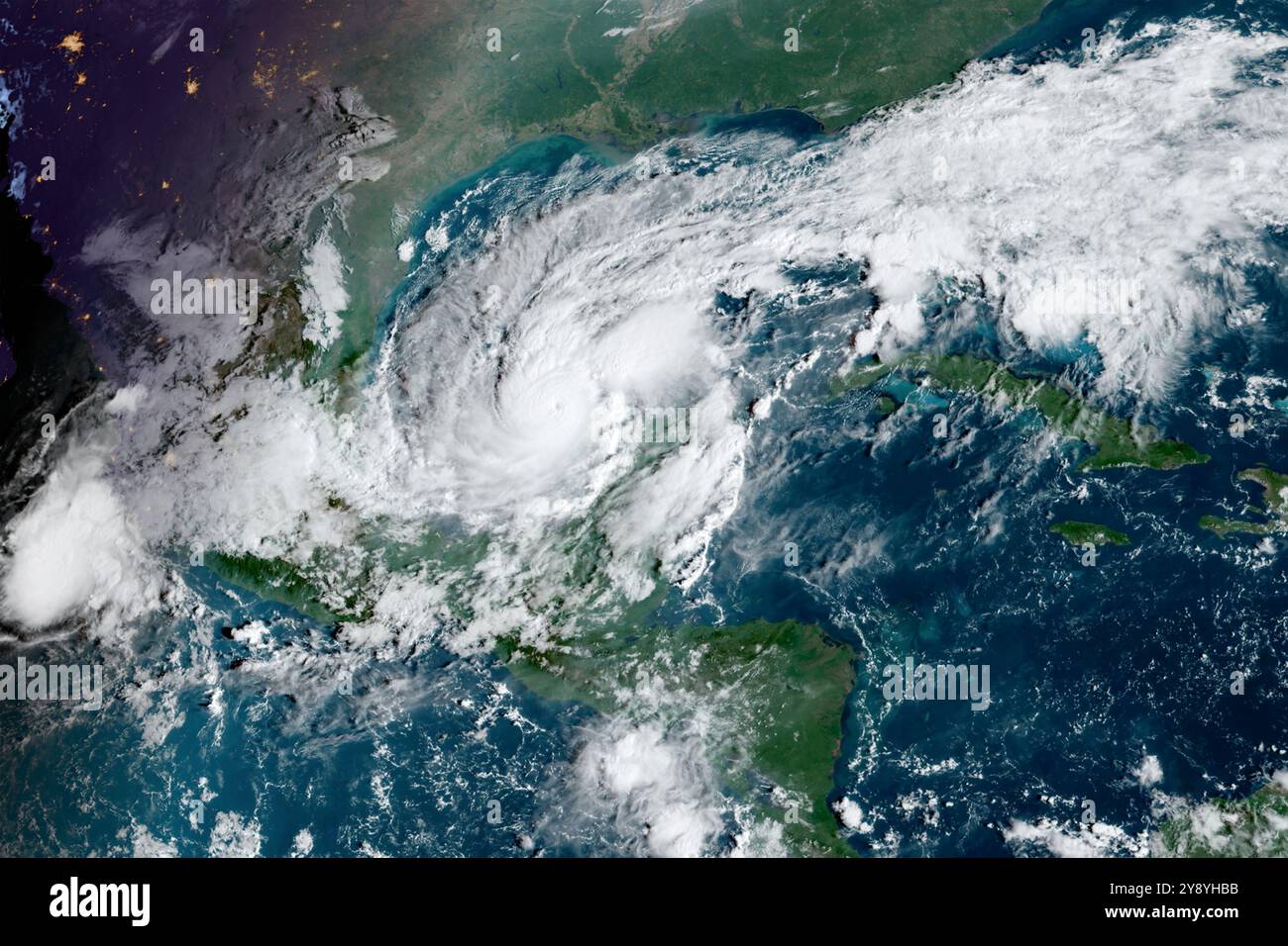 Hurricane milton satellite hi-res stock photography and images - Alamy