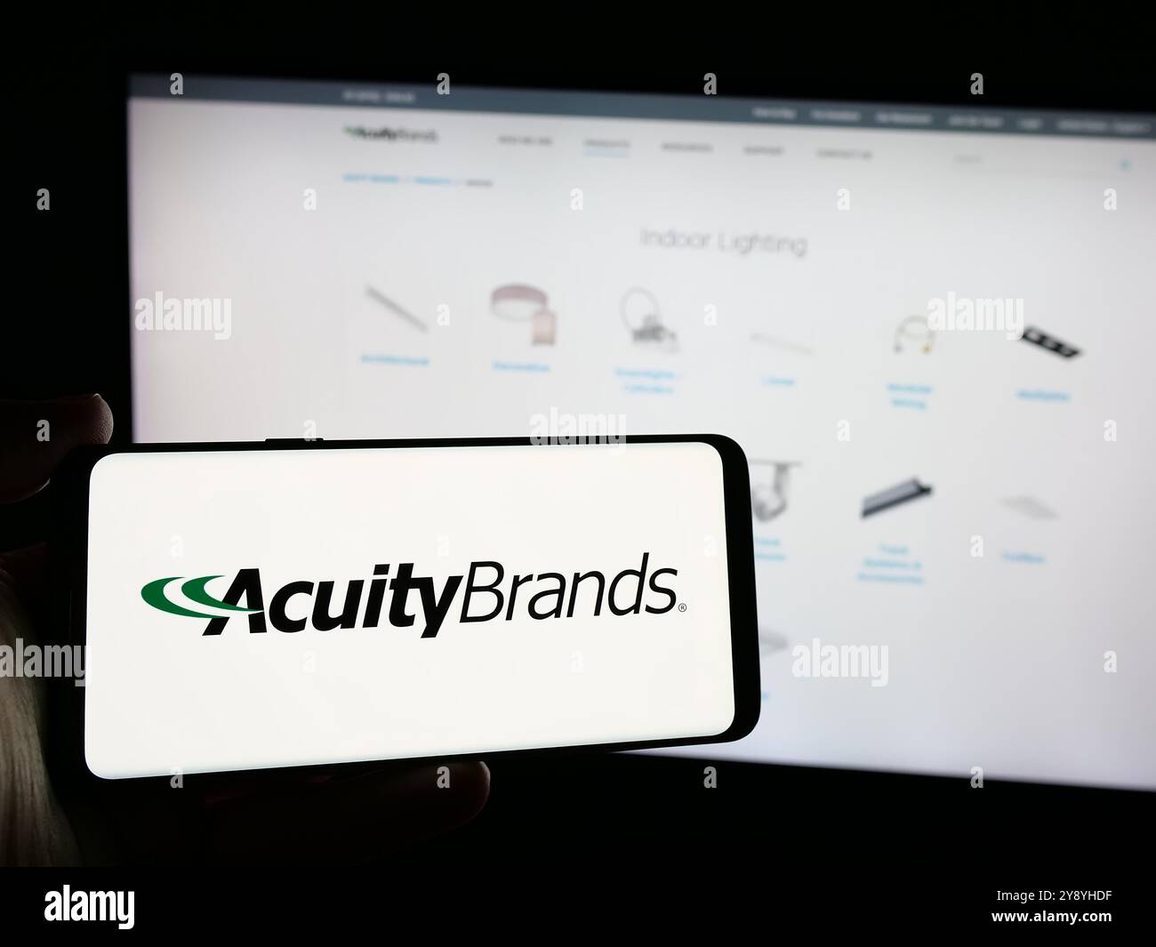 Acuity brands logo hi-res stock photography and images - Alamy