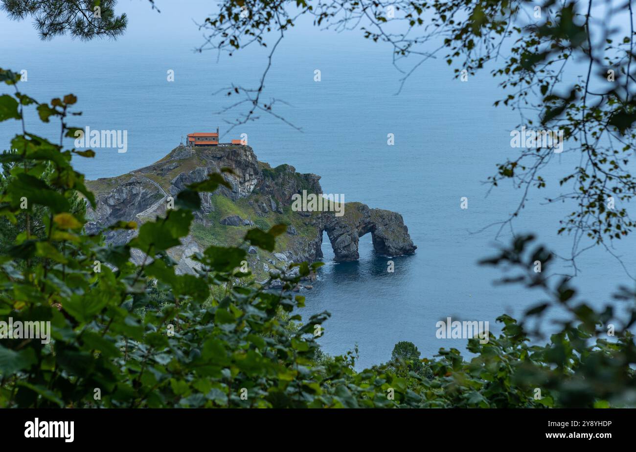 San Juan de Gaztelugatxe is a church dedicated to John the Baptis ...