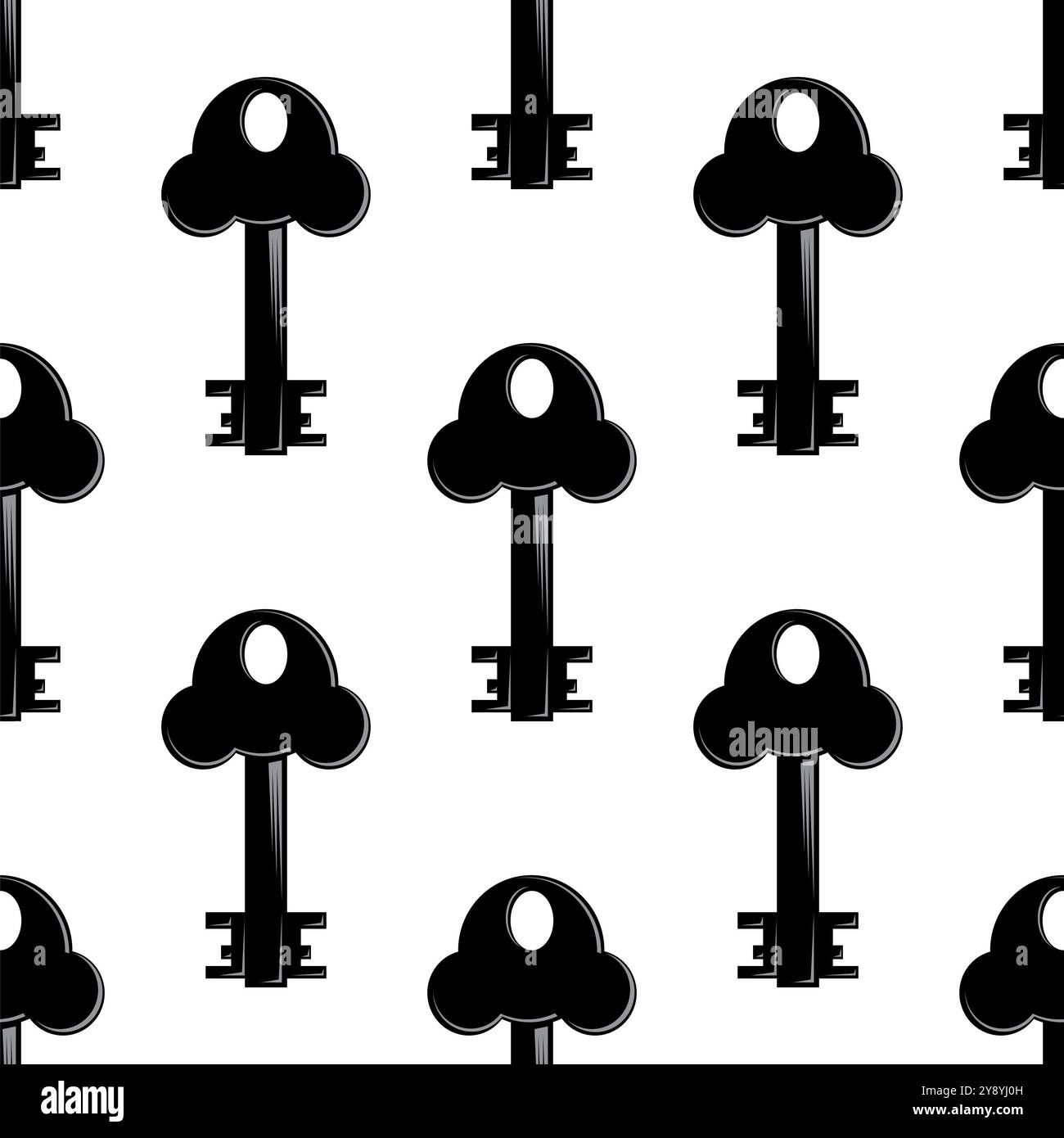 key icon isolated on white background. Key icon. Lock or unlock sign ...