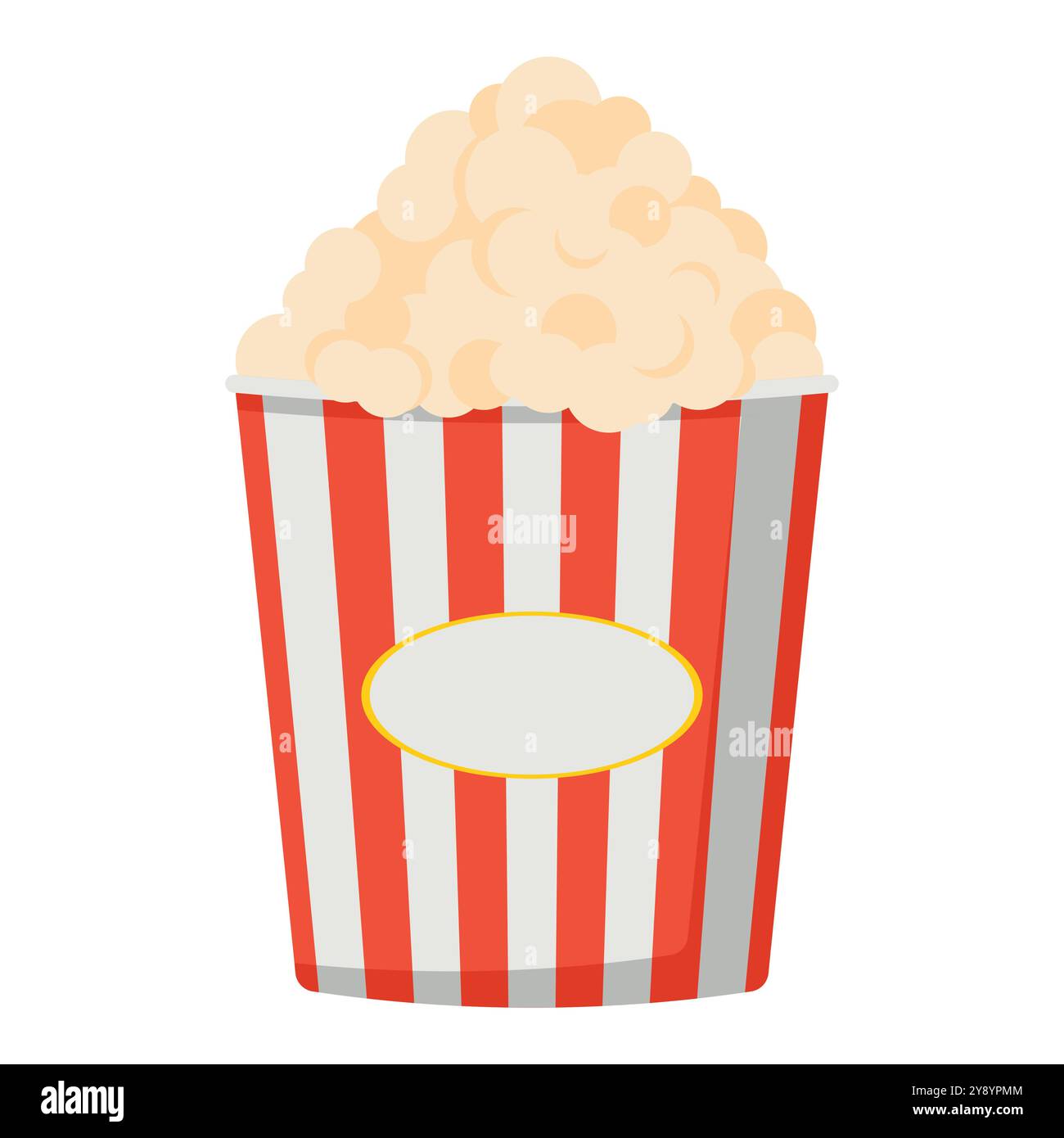 A large and overflowing bucket of fluffy, delicious popcorn that is ...