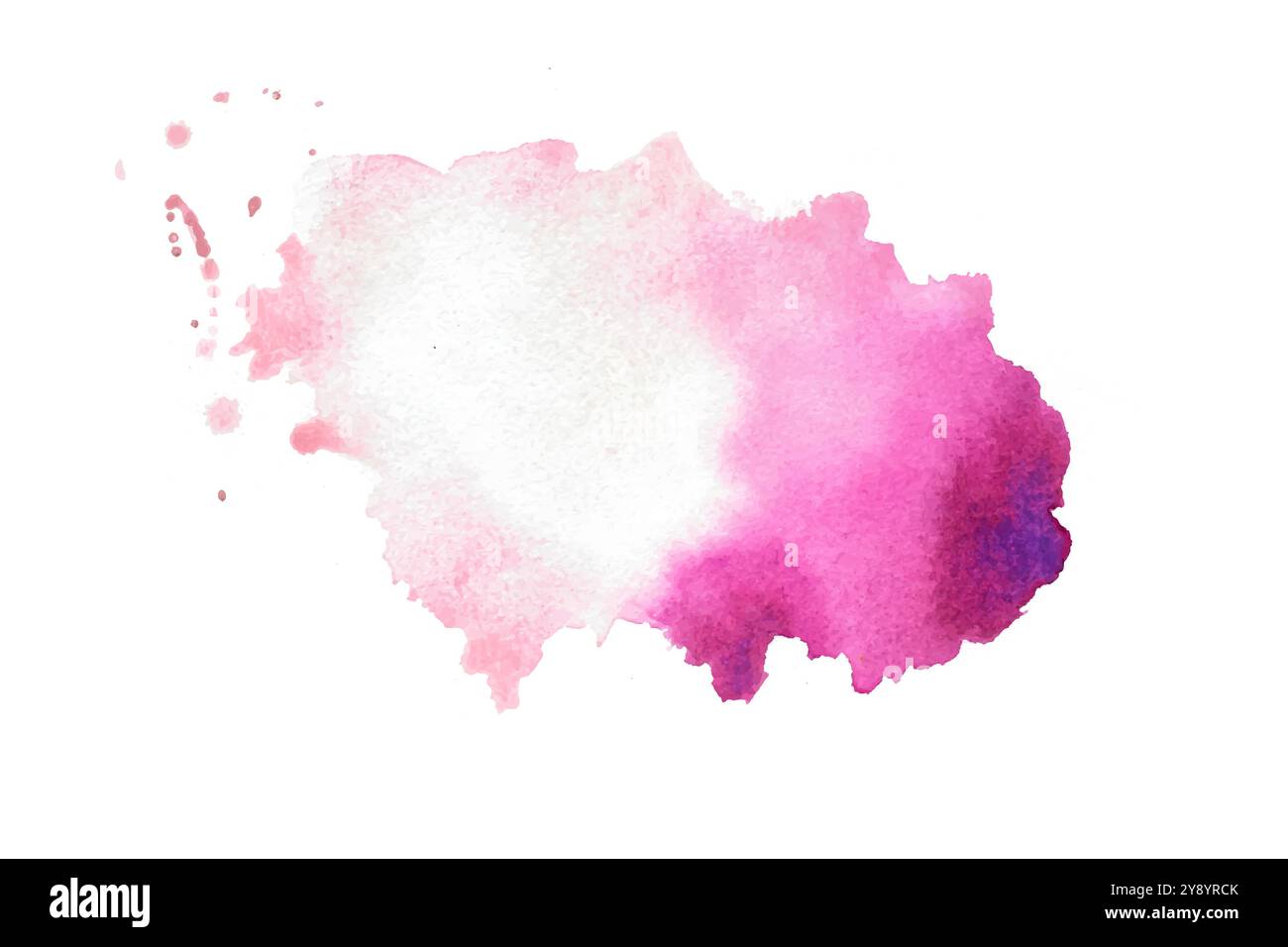 artistic watercolor stain texture backdrop with grungy effect vector ...