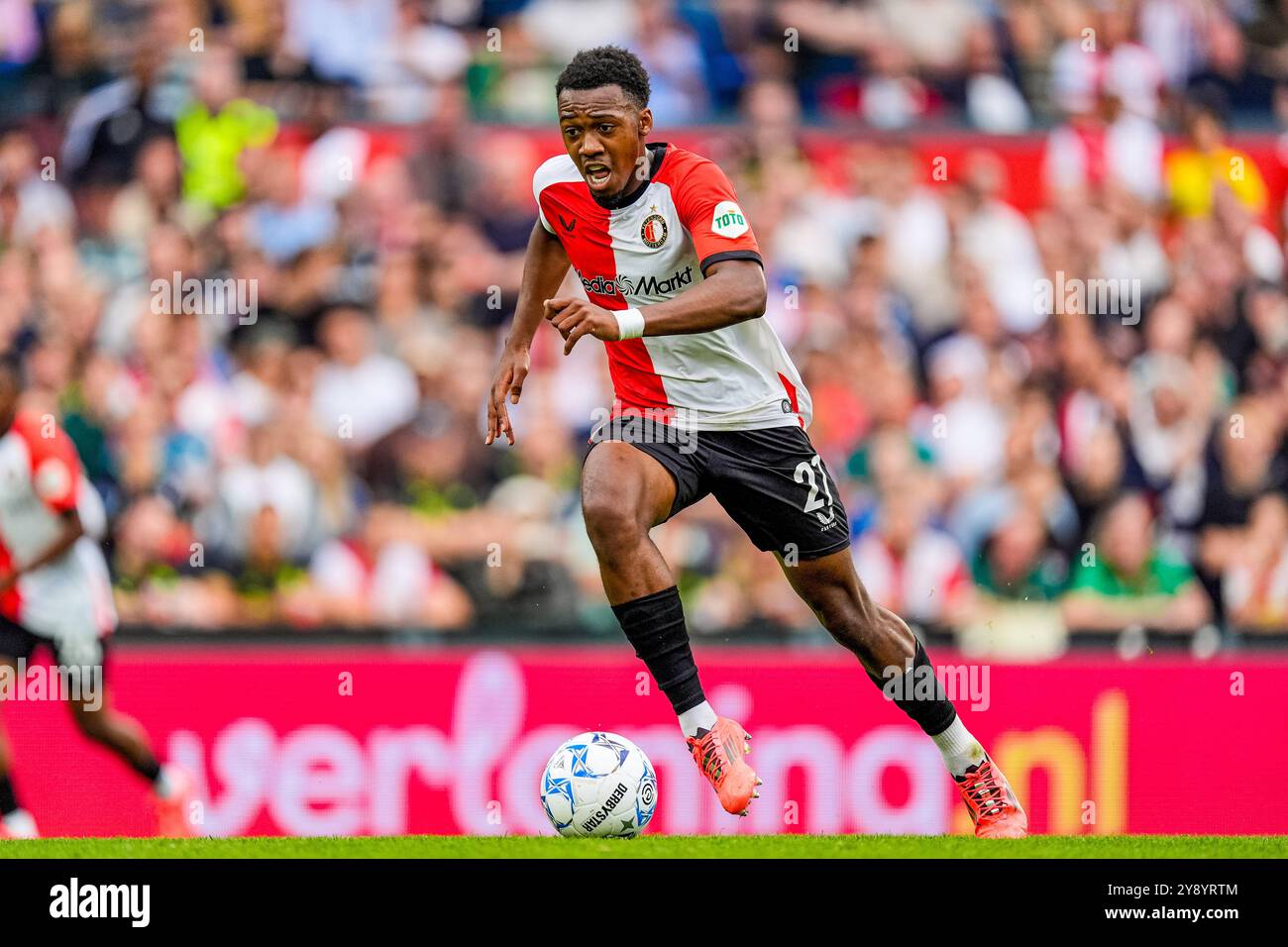 Rotterdam, The Netherlands. 22nd Sep, 2024. Rotterdam - Antoni Milambo ...