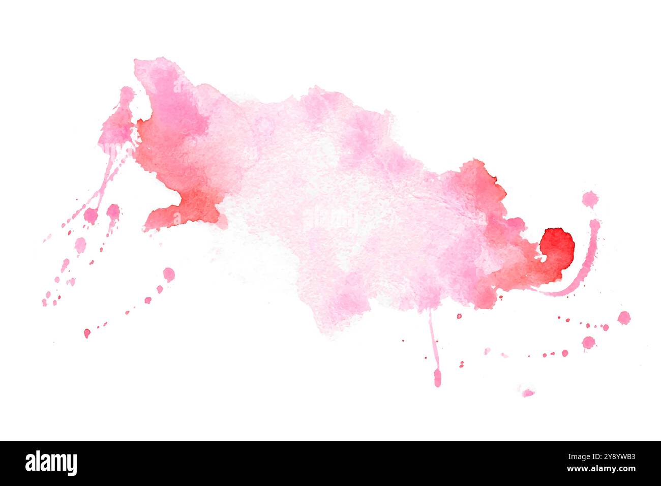 messy style abstract watercolor stoke texture background design vector ...