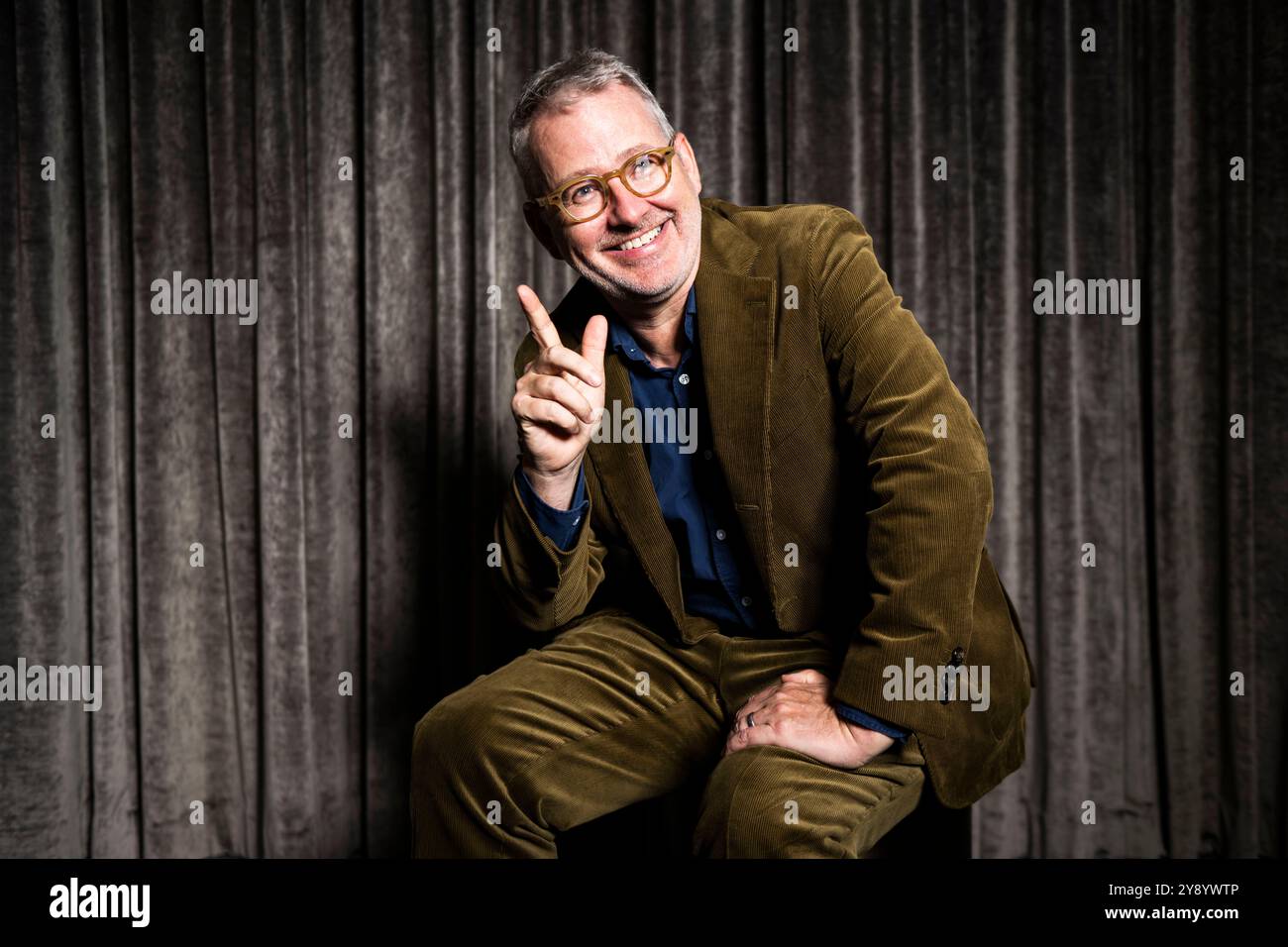 Director Morgan Neville poses for a portrait to promote the film "Piece ...