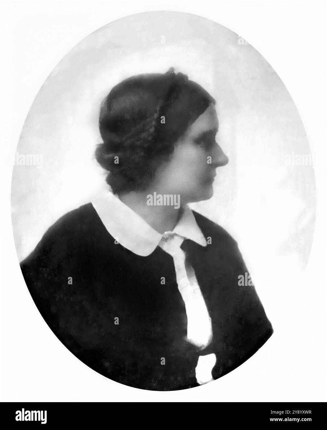 Barbara Bodichon. Portrait of the English artist and educationalist ...