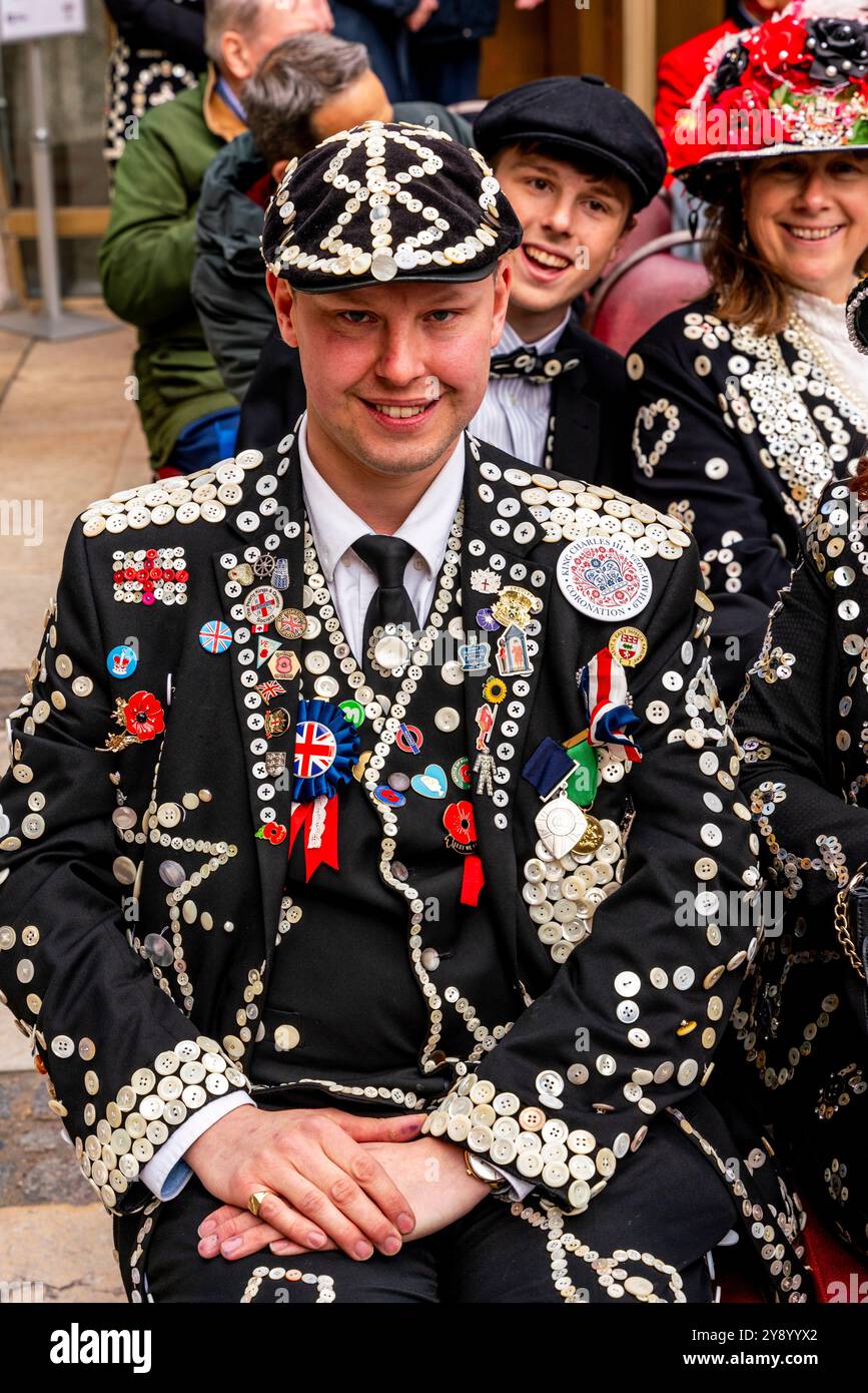 A Pearly Prince Poses For A Photo At The Annual Pearly Kings and Queens ...