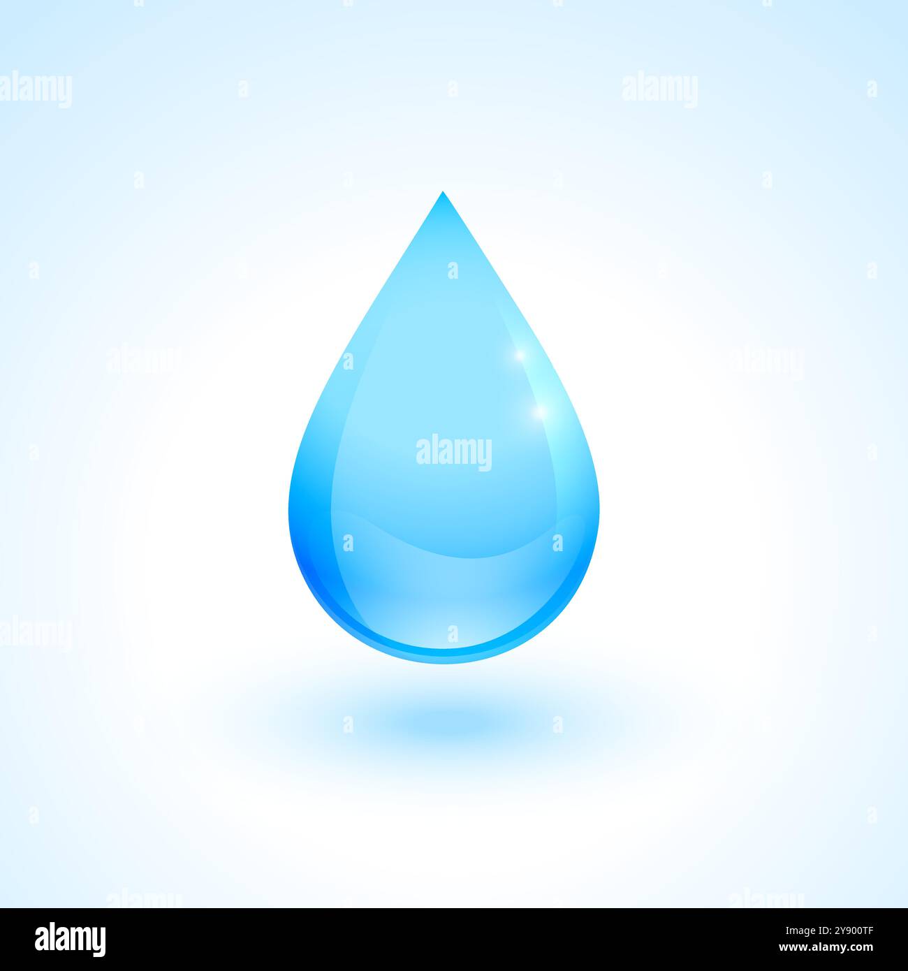 isolated and realistic clear water droplet design vector Stock Vector ...